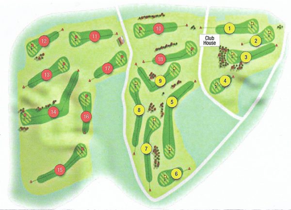 Course Map - Carrick-on-Suir Golf Club